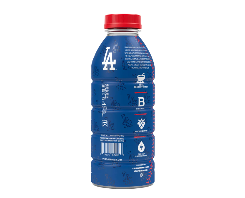 USA - Rare Blue LA Dodgers Prime Hydration – Kozmik Classics